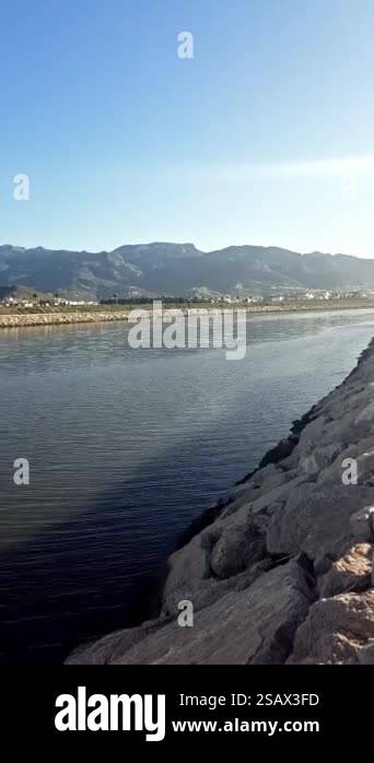 Martil Valley in Tetouan, Morocco, formerly known as Rio Martin Stock ...