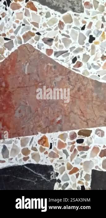 Terrazzo Tiles with this mesmerizing close up, pick up intricate ...