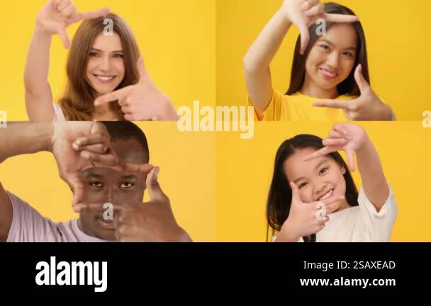 A vibrant collage featuring four individuals from diverse backgrounds ... A vibrant collage featuring four individuals from diverse backgrounds ...