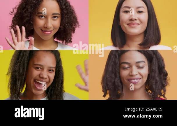 Four individuals from different backgrounds share positive emotions and ...