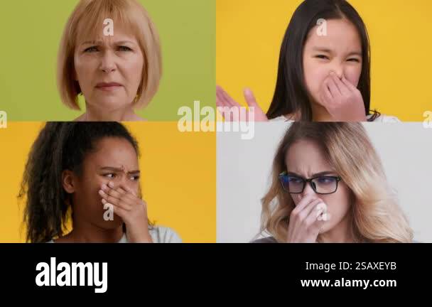 A collection of individuals showcasing various emotions through ...