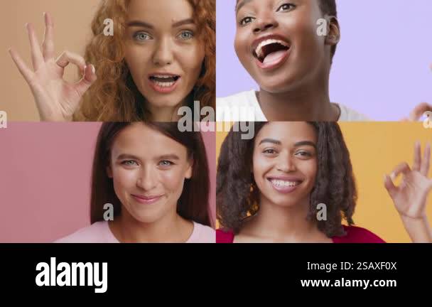 A collection of four individuals showcasing diverse backgrounds and ...