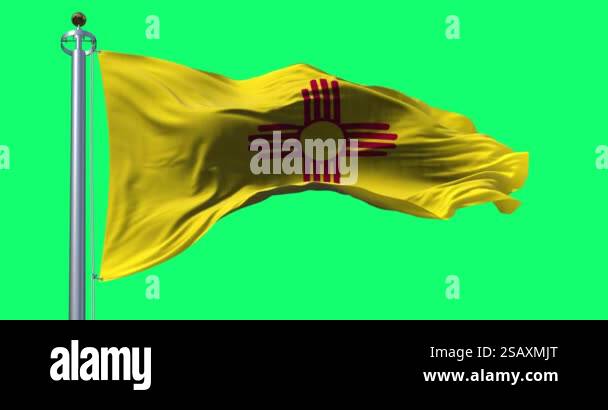 The Beehive Flag of Utah and the american flag waving isolated on green ...