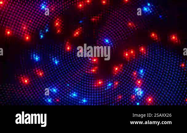 Colorful background with many lights. Infinitely looped animation Stock ...