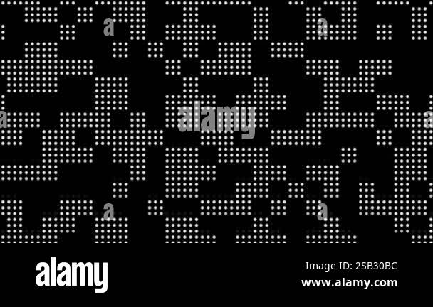 4k Grunge Abstract Halftone dots overlay for texture Background Loop ...