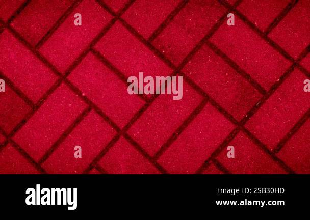 red paving stones with visible details. background or texture Stock ...