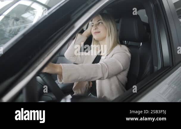 Experience the thrill of test driving a car in slow motion at the ...