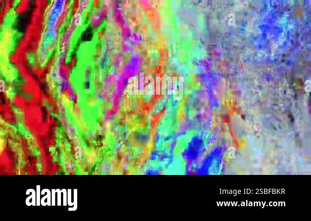 Engaging visual experience with dynamic swirling colors and shapes ...