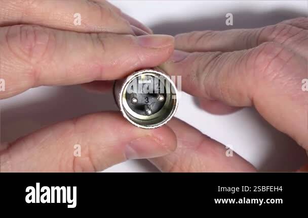 Xlr sound connector plug Stock Videos & Footage - HD and 4K Video Clips ...