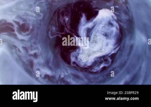 Vibrant hues swirl and blend in liquid chaos, slow tendrils merging ...