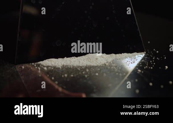 Person planning to get high with illegal dangerous street opioid ...