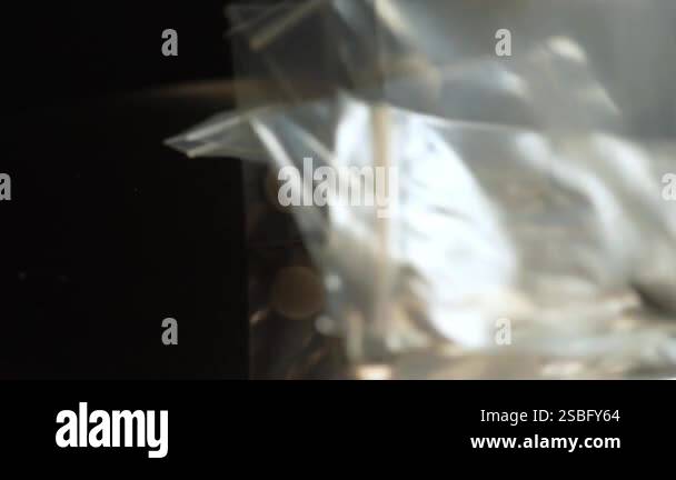 Powder pressed Fentanyl and opioid mixed pills packed in small bags for ...