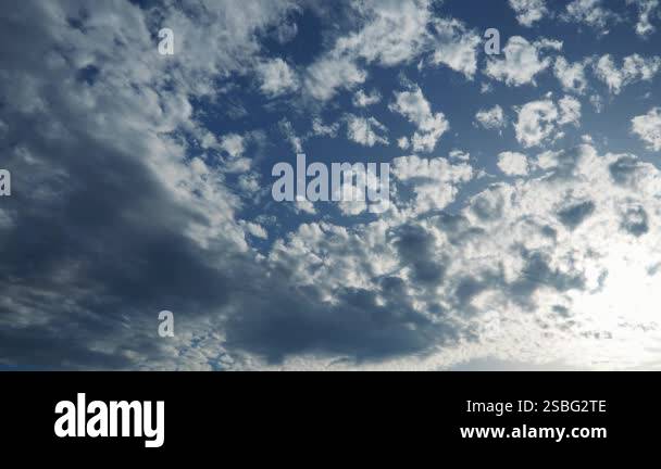 Altocumulus high cumulus heaped cloud genus belongs to stratocumuliform ...