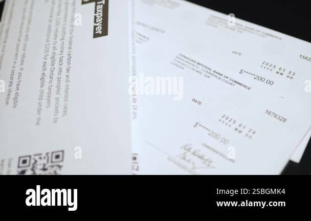 Ontario government is distributing 200 Canadian dollars taxpayer rebate ...