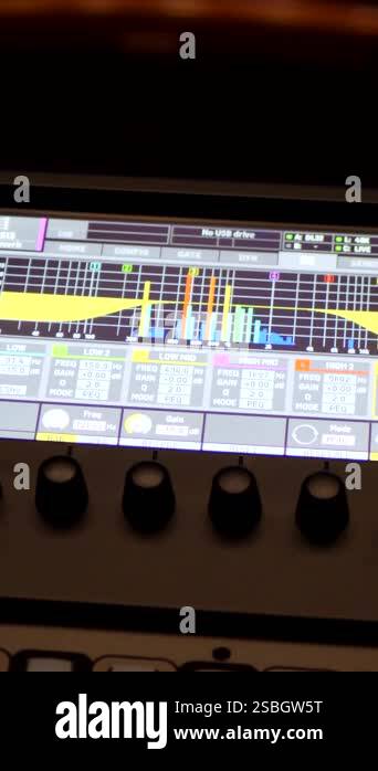 Vertical. Digital mixing console. Mastering the mix, a digital canvas ...