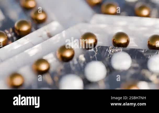 Marbles Path 3D loop animation Stock Video Footage - Alamy