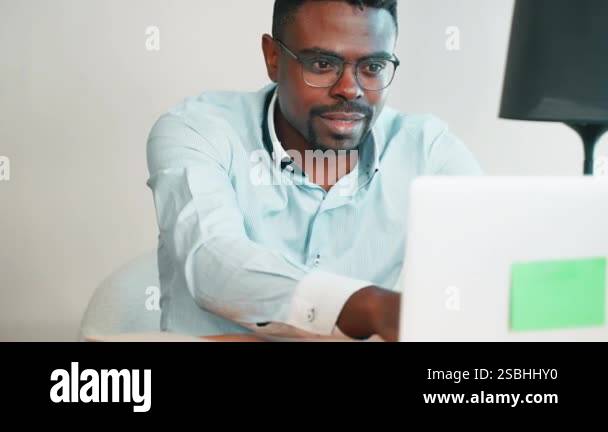Office worker sending message worrying about reaction sitting at table ...