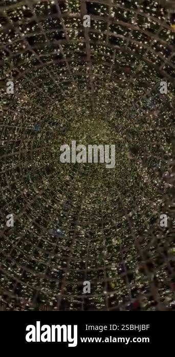 Starry Space View Geometric Form Zoom In Motion Background. Deep starry ...