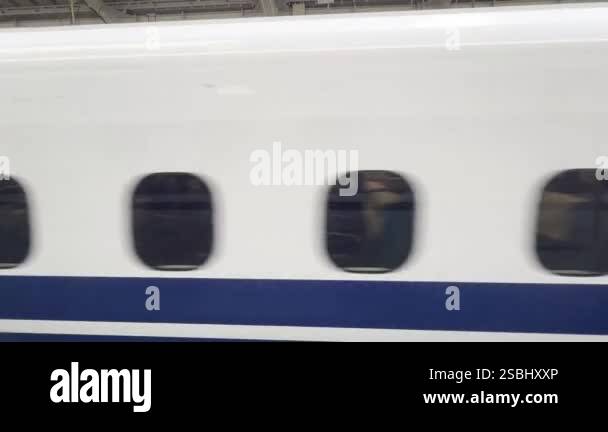 Tokyo city, Japan-December 10 2024 : Closeup shinkansen, high-speed ...