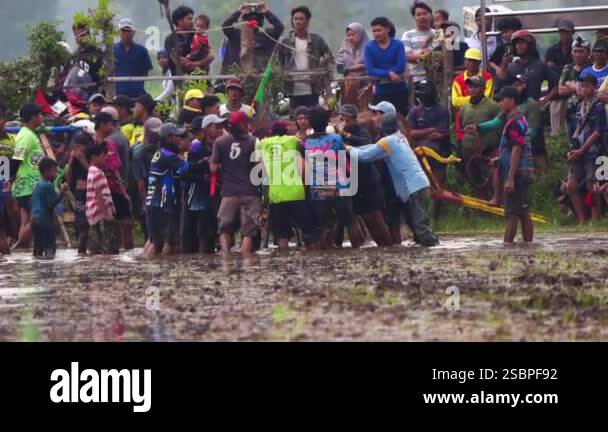 February 2, 2025, Probolinggo, Indonesia. Energetic and powerful ...