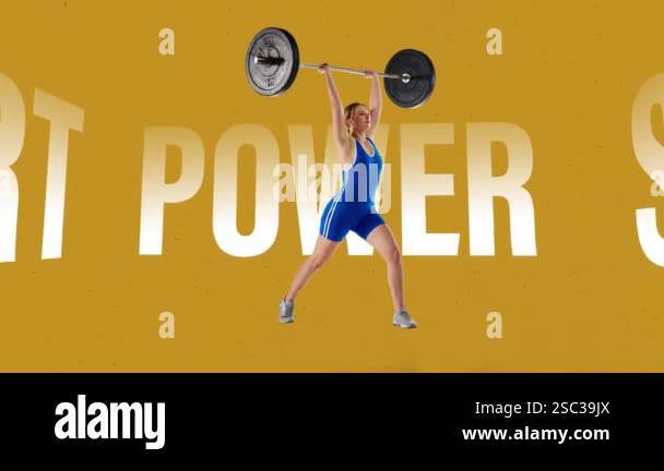 Dynamic sports concept with different players of various sport and bold ...