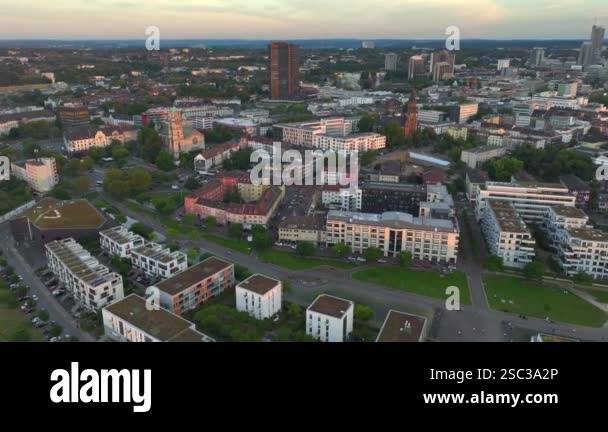 Essen city center, Essen-Stadtkern, Parking on the Roof of Limbecker ...