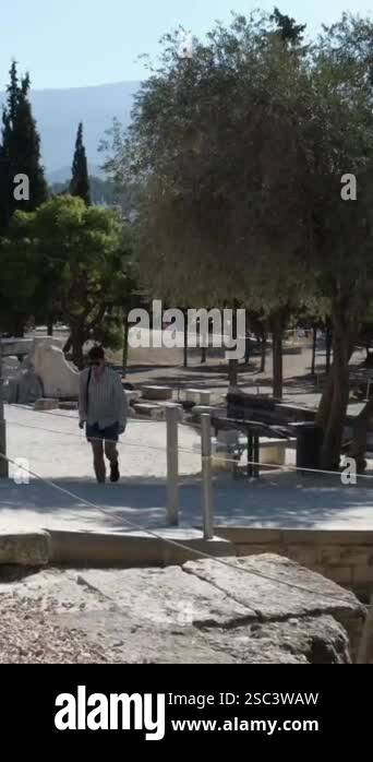 iconic Acropolis hill and the unique masterpiece of Ancient world the ...