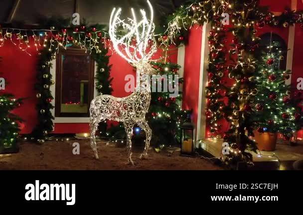 LED figure deer outdoor. New Year Christmas Decoration LED Figure Deer ...