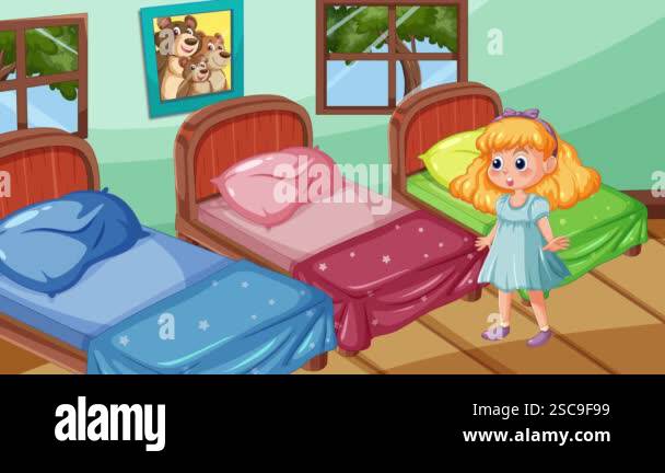 Goldilocks the three bears Stock Videos & Footage - HD and 4K Video ...