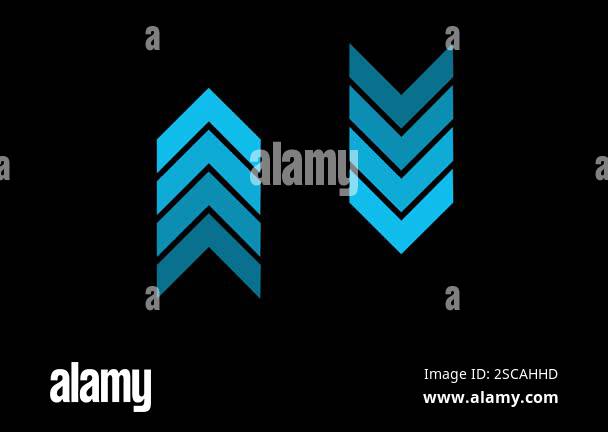 Arrow down and Up direction combo icon animation, Animated Up and down ...