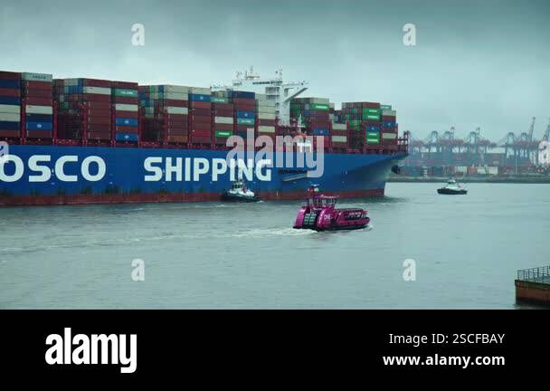 Container ship from cosco Stock Videos & Footage - HD and 4K Video ...