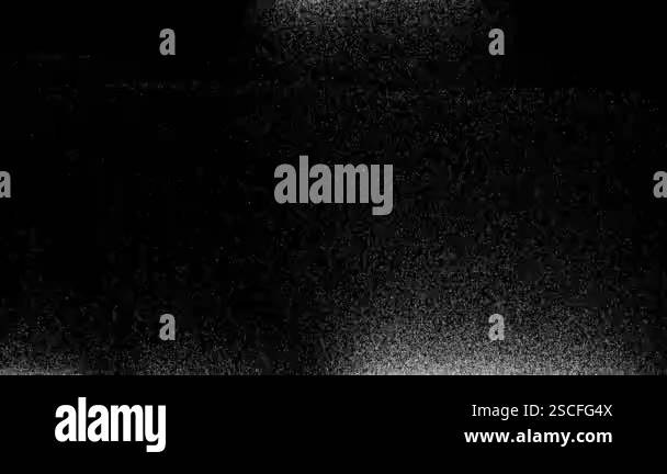Abstract monochromatic animation of grunge photocopy paper. White ...