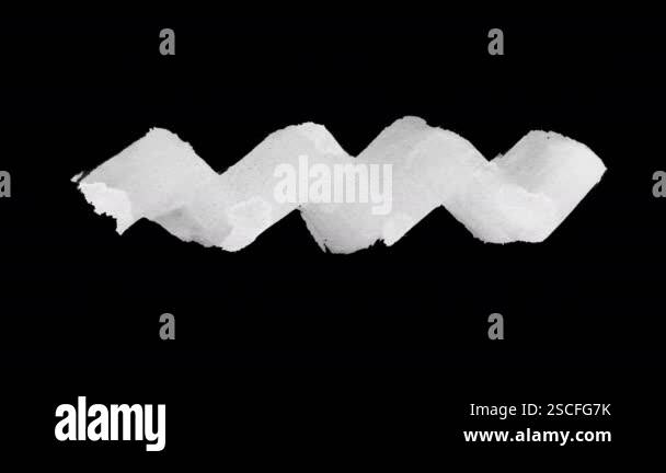 Set of 15 animated paint brush strokes. PACK of hand drawn horizontal ...