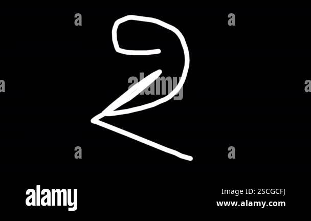 arrow hand drawn animation copy space for text. Hand drawn arrow alpha ...
