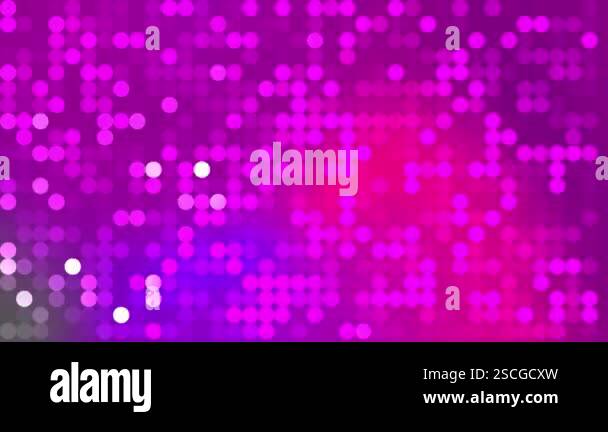 Blue Purple Blink Dot Animation, Glowing Dotted Motion, Neon Light ...