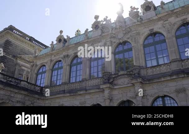 Beautiful view of the intricate Baroque architecture, showcasing ...