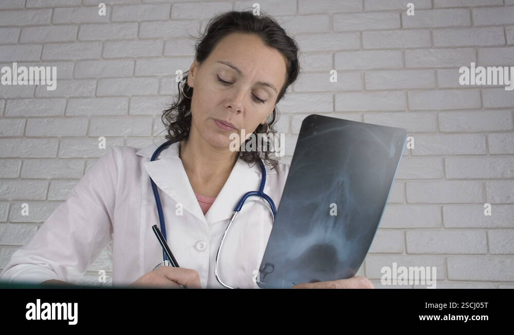 Doctor busy of writing prescription Stock Video Footage - Alamy