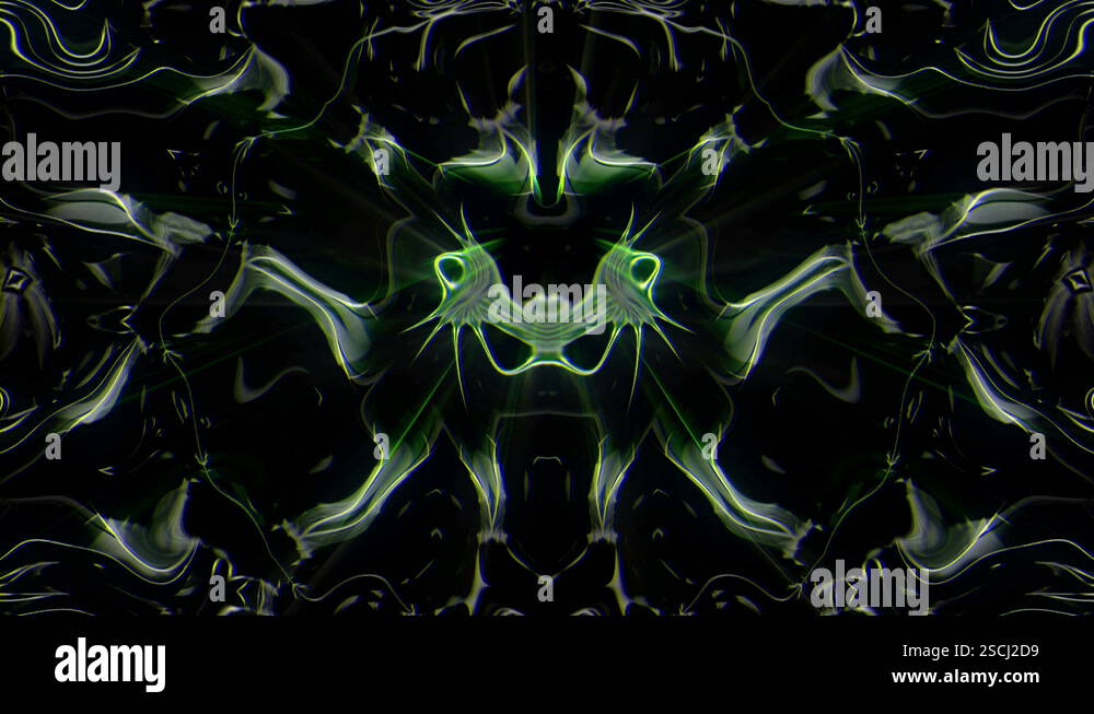 Illuminating Emerald liquid dimensional light effect on motion ...