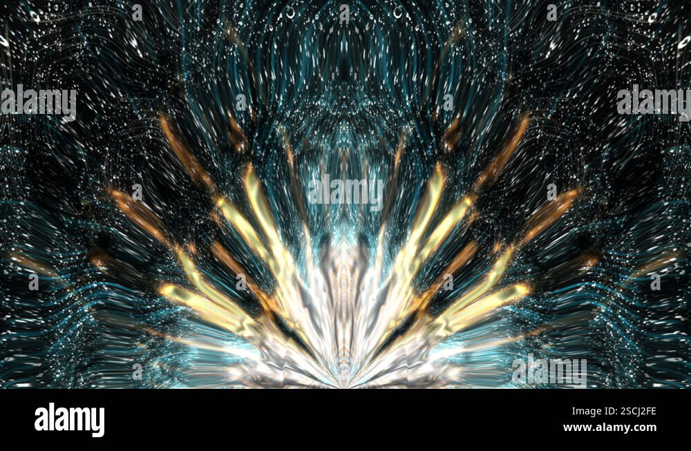 Fiery crystalline mirage effect on motion background VJ Loop Stock ...