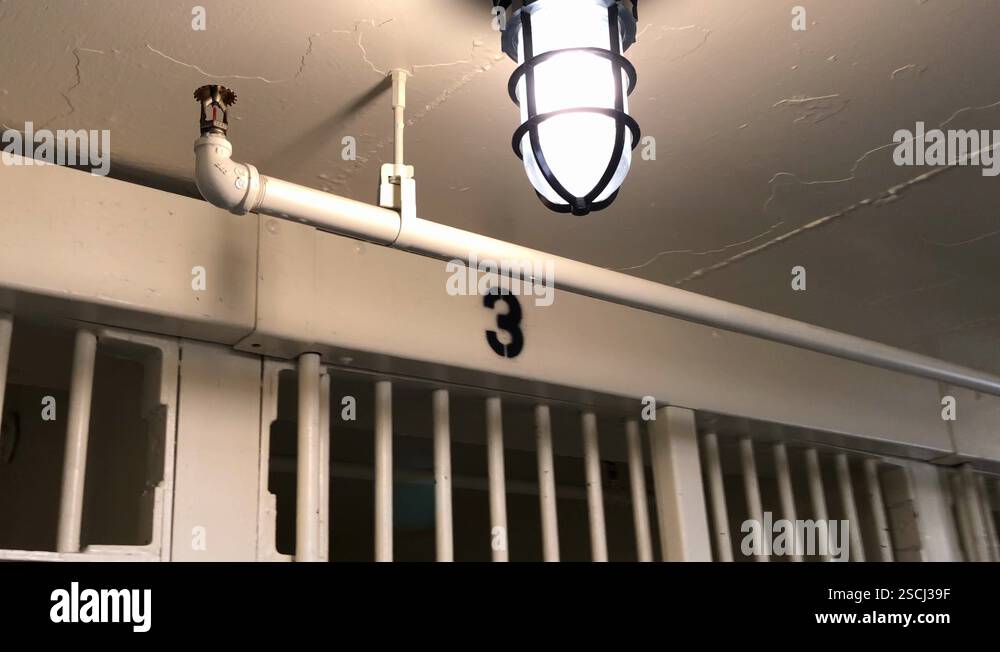 Jail cell number 3 in prison Stock Video Footage - Alamy