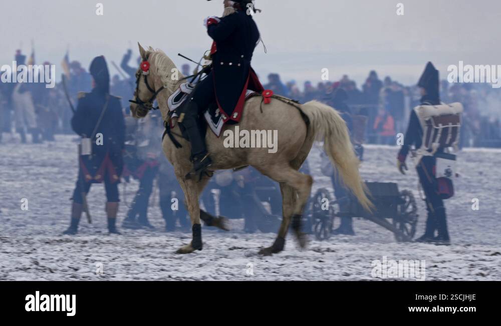 Conflict in Napoleonic wars Stock Video Footage - Alamy