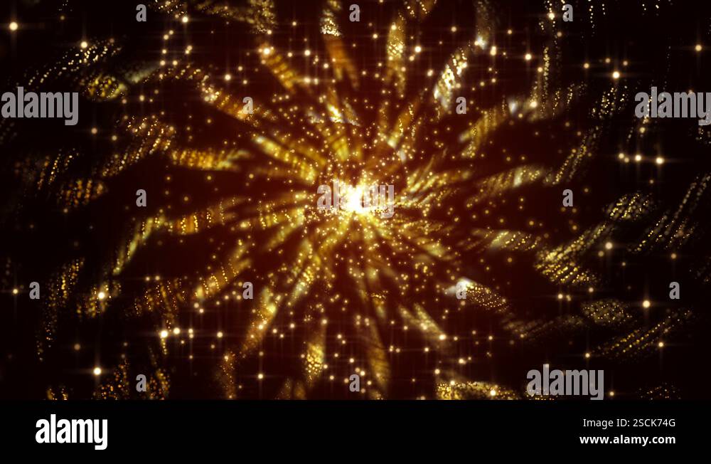 4K Abstract background shining particles form mesmerizing rotating patterns loop Stock Video ...