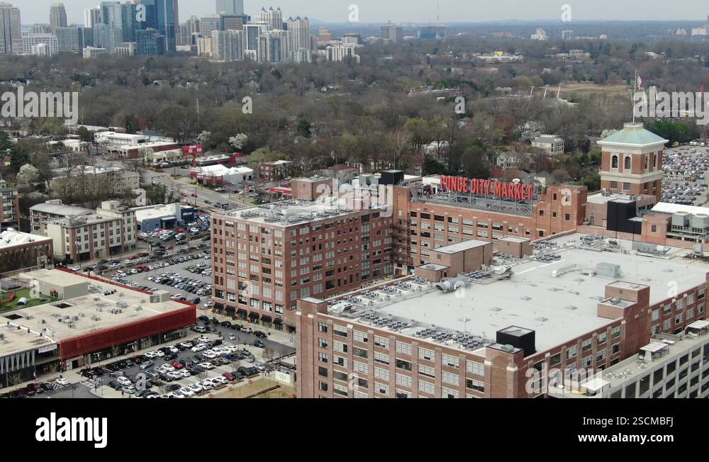 Atlanta Georgia Aerial Stock Video Footage - Alamy