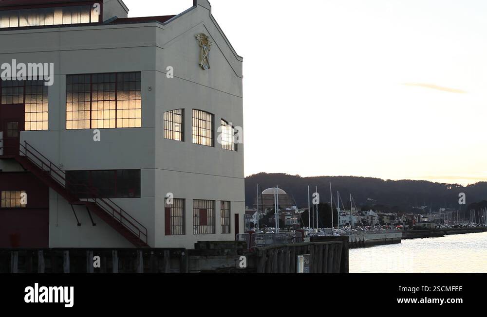 SF Fort Mason Pier Stock Video Footage - Alamy