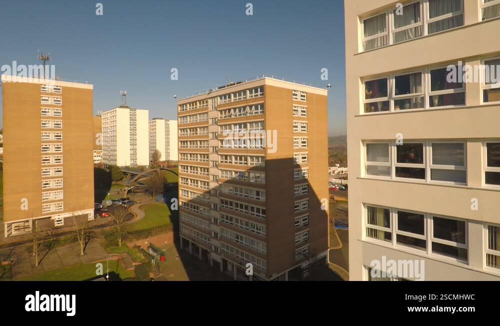 High rise flats for Immigration and council housing, Stoke on Trent ...