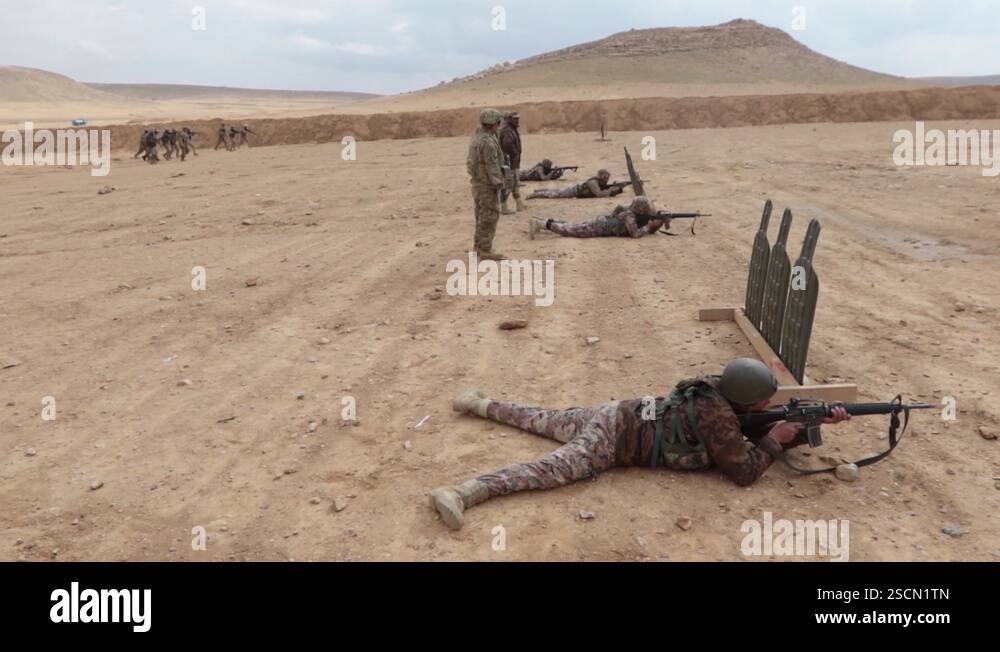 U.S. Army and Jordanian Armed Forces soldiers live fire training in ...