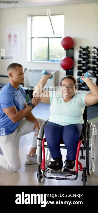 Physiotherapy personal trainer woman Stock Videos & Footage - HD and 4K ...