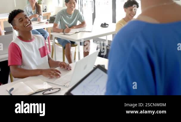 School classroom teenagers lesson Stock Videos & Footage - HD and 4K ...