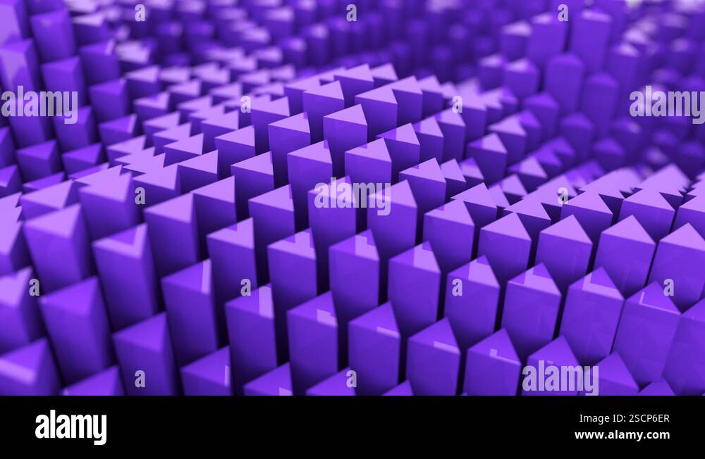 Abstract 3D triangle waves background animation. Creative shapes ...