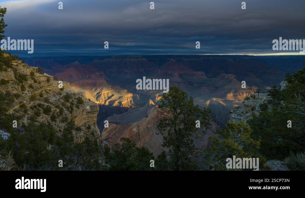 Grand Canyon timelapse View, The Grand Canyon, a steep-sided canyon ...